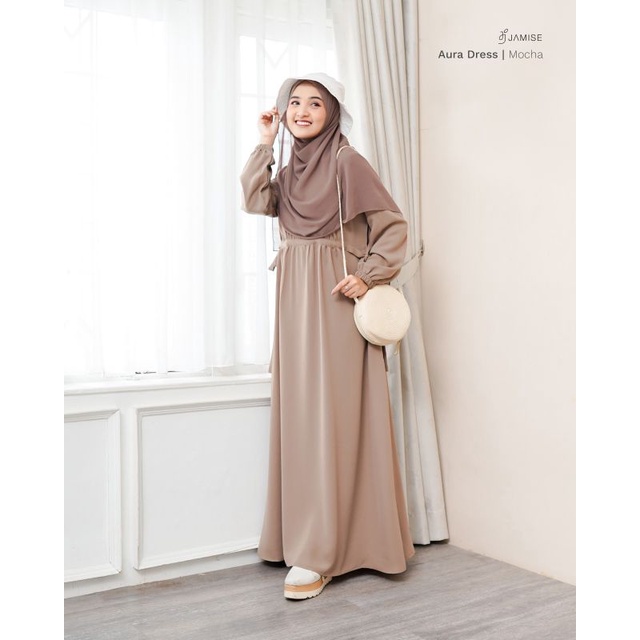 Jual Jamise Syari Aura New Colour | Dress Remaja Terbaru 2023 | Shopee ...