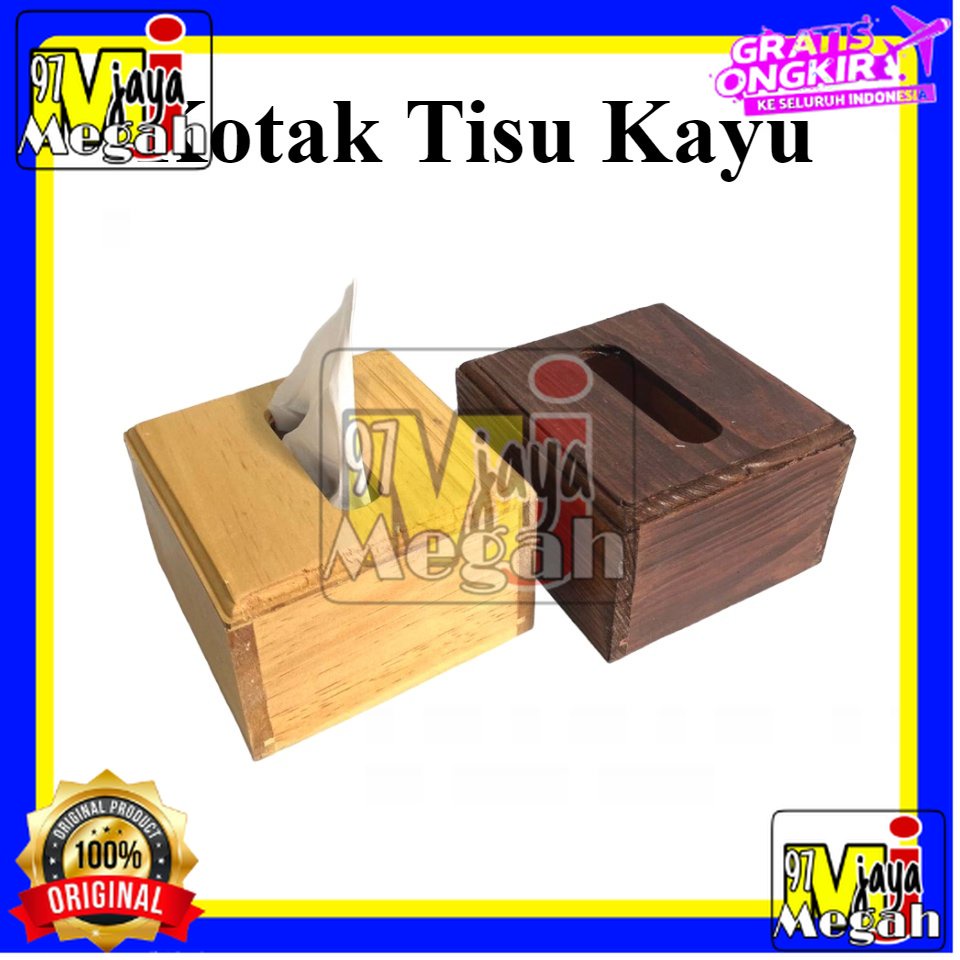 Jual Kotak Tisu Box Tissue Mini Tempat Tisu kerajinan tangan dari kayu ...