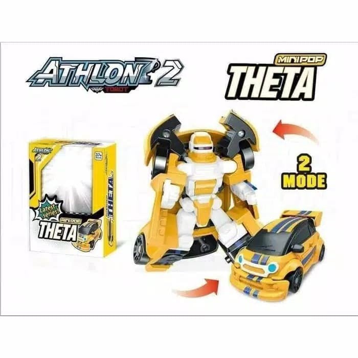 Jual Robot Tobot Athlon Theta Alpha Beta / Mainan Anak Cowok Tobot ...