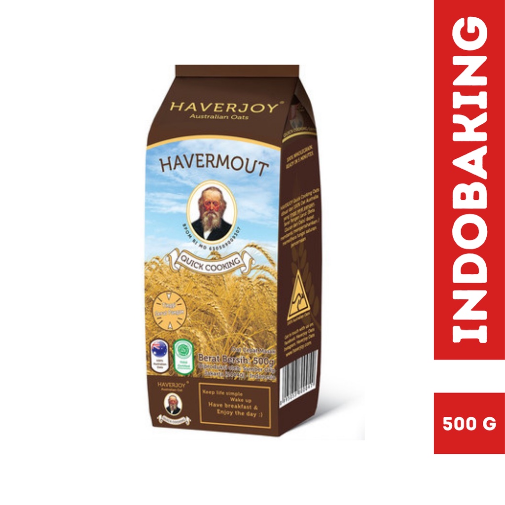 Jual Haverjoy Havermout Australian Oats / Oatmeal Quick Cooking 500g ...