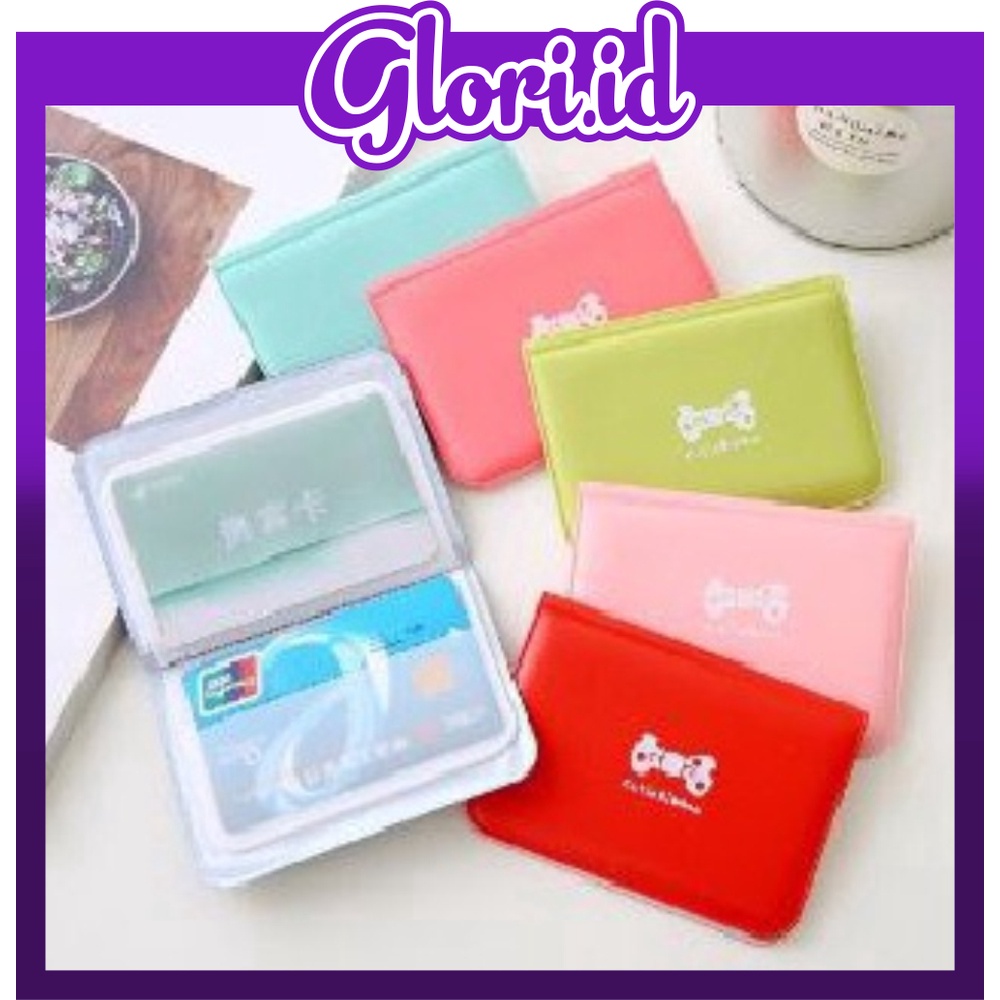 Jual GLORI.ID Dompet Kartu Pita Cutie Ribbon Dompet Kartu 6 Kartu Motif ...
