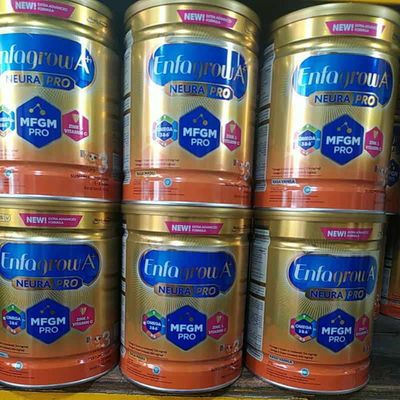 Jual Enfagrow A+ 3 Vanila Madu Original 800gr MFGM | Shopee Indonesia