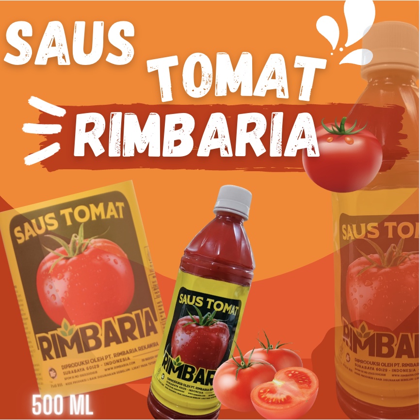 Jual Saus Tomat Rimbaria Botol 500 ML | Shopee Indonesia