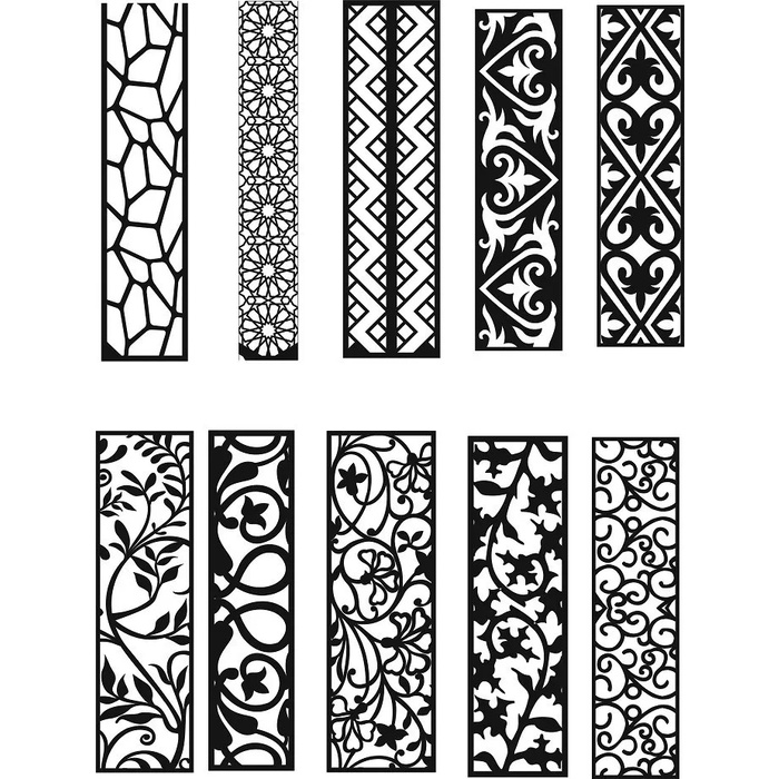 Jual Laser Cutting Plat Ornamen Pagar Besi Tebal 2 MM Laser CNC ...