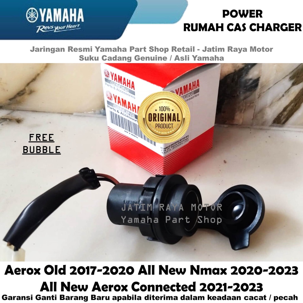 Jual Power Rumah Cas Charger All New Nmax N Max Aerox Old Asli Original ...