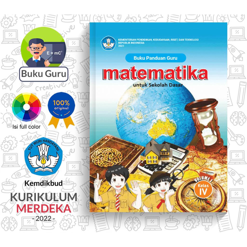 Jual Buku Panduan Guru MATEMATIKA Volume 1 Kelas 4 SD / MI Kurikulum Merdeka | Shopee Indonesia
