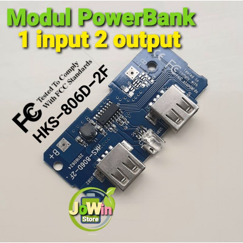 Jual Modul powerbank 2 output 1 input (Baru) | Shopee Indonesia