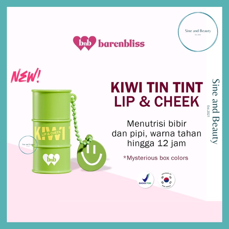 Jual BNB barenbliss Korean Kiwi Tin Tint Lip & Cheek - 2.5gr「Blendable ...