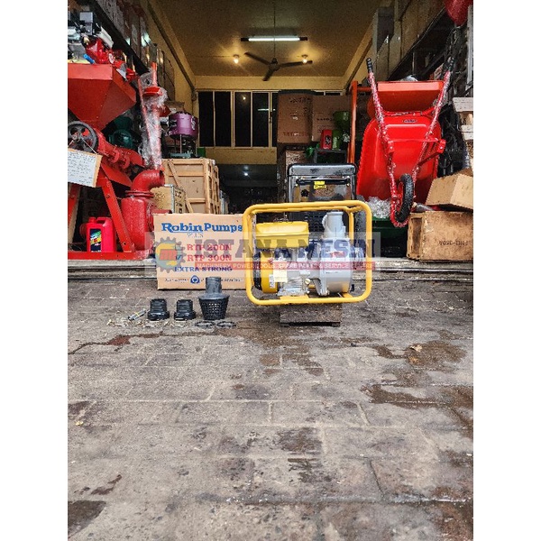 Jual MESIN POMPA AIR BENSIN 3INCI ALKON WP 30 POMPA IRIGASI ROBIN RTP ...