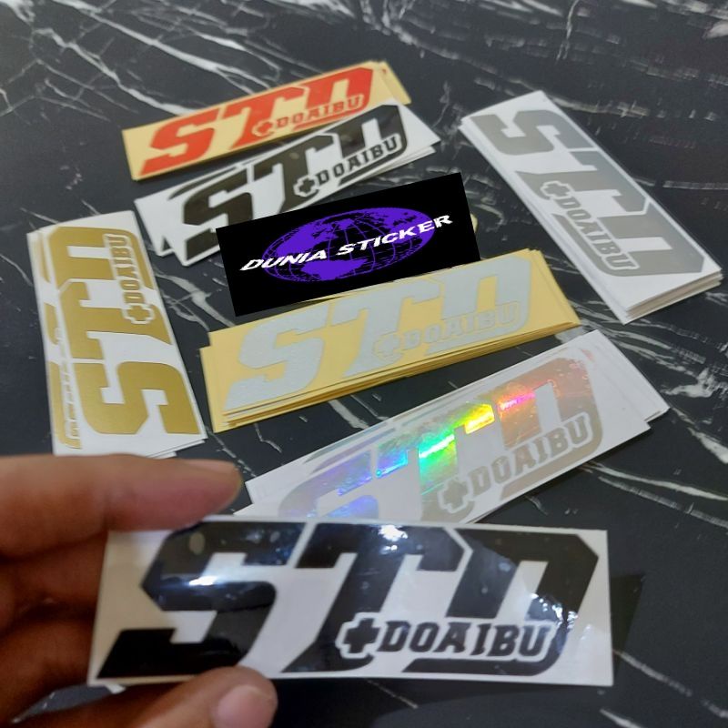 Jual Stiker Std Doa Ibu Sticker Cutting Stiker Motor Murah Sticker ...