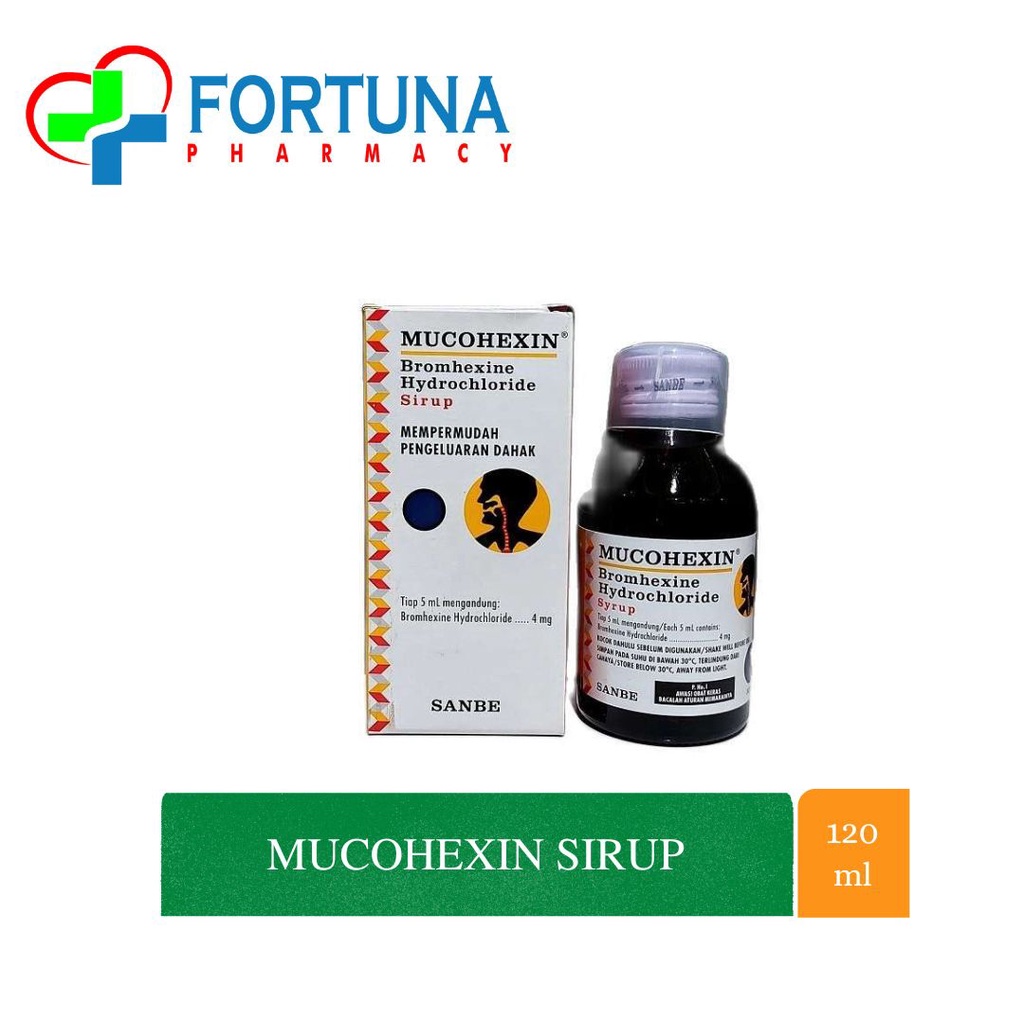 Jual MUCOHEXIN SIRUP 120ML | Shopee Indonesia