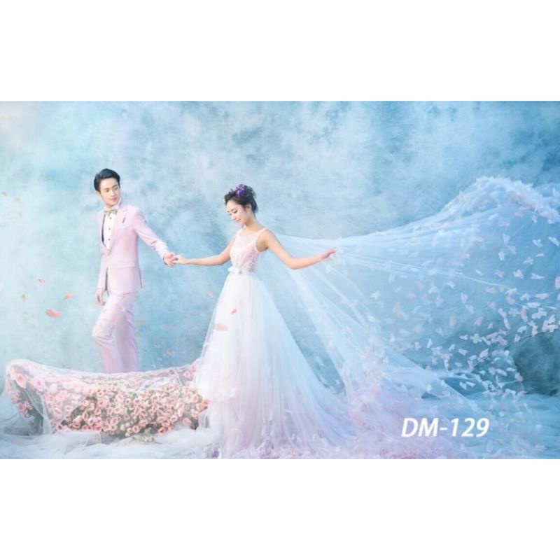 Jual Background Backdrop Layar Latar studio foto Abstrak Biru Besar ...