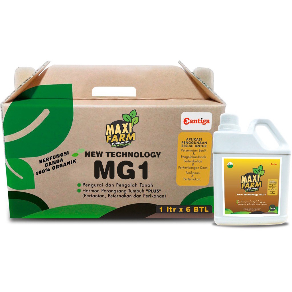 Jual Pupuk cair organik hayati maxifarm untuk tanaman buah dan sayuran ...