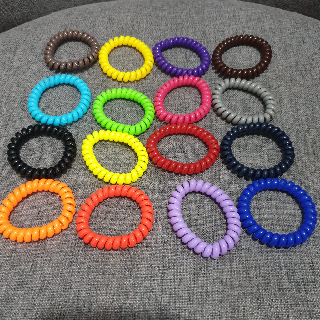 Jual Kucir rambut kabel spiral | Shopee Indonesia