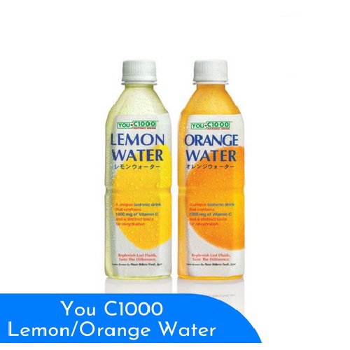Jual YOU C 1000 Orange Lemon Water 500 ml - You C1000 Kemasan Botol ...
