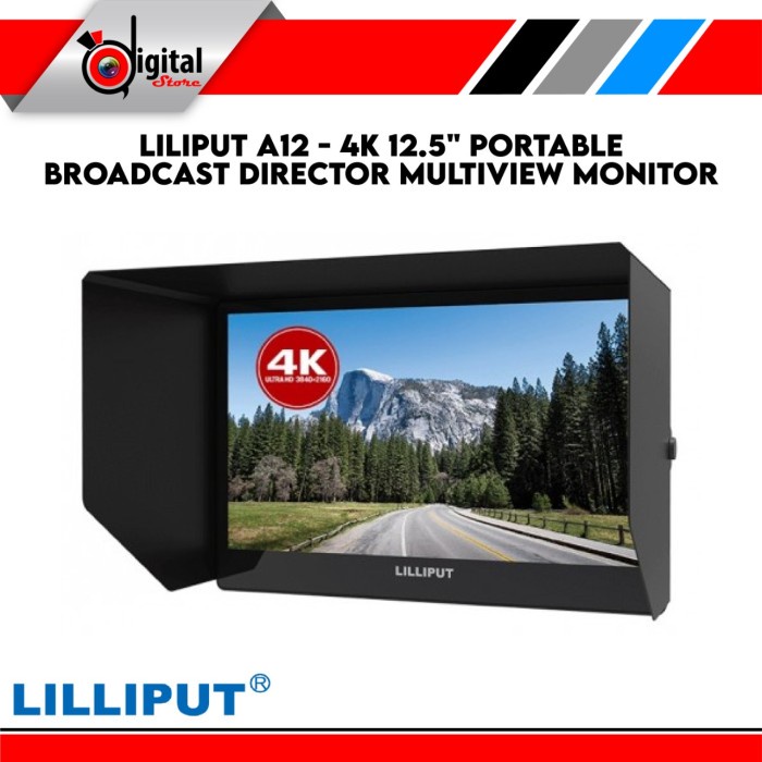 Jual LILLIPUT A12 - 4K 12.5" PORTABLE BROADCAST DIRECTOR MULTIVIEW ...