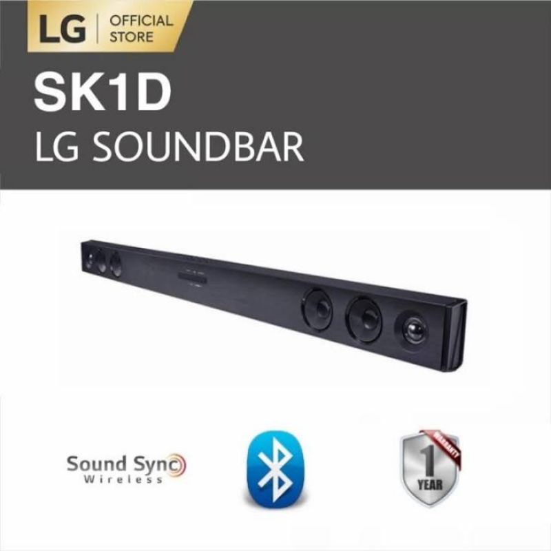 Jual LG SOUNDBAR SK1D BLUETOOTH 2.0 CH SPEAKER | Shopee Indonesia