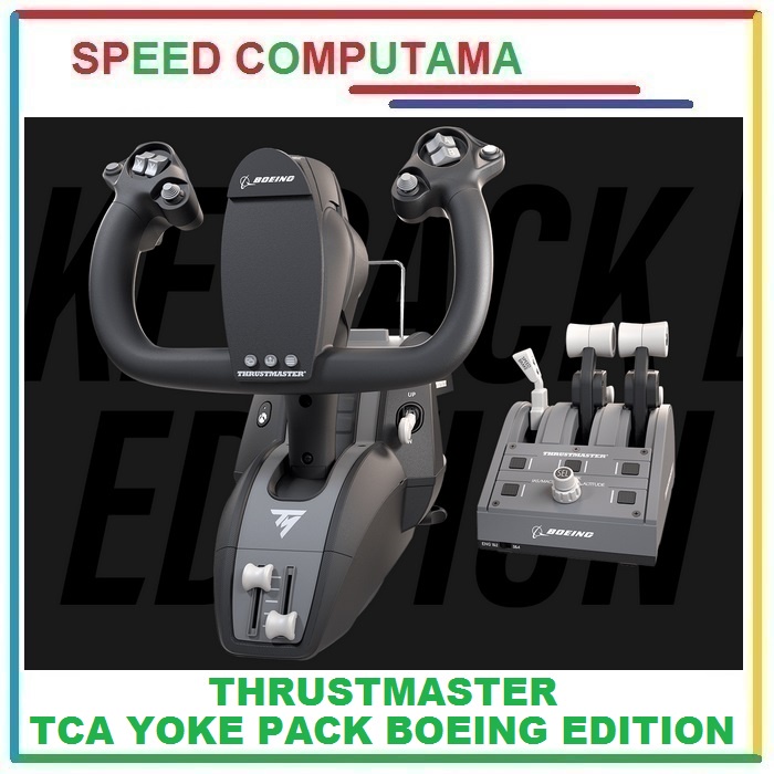 Jual Thrustmaster TCA Yoke Pack Boeing Bundle Quadrant PC Xbox Joystick ...
