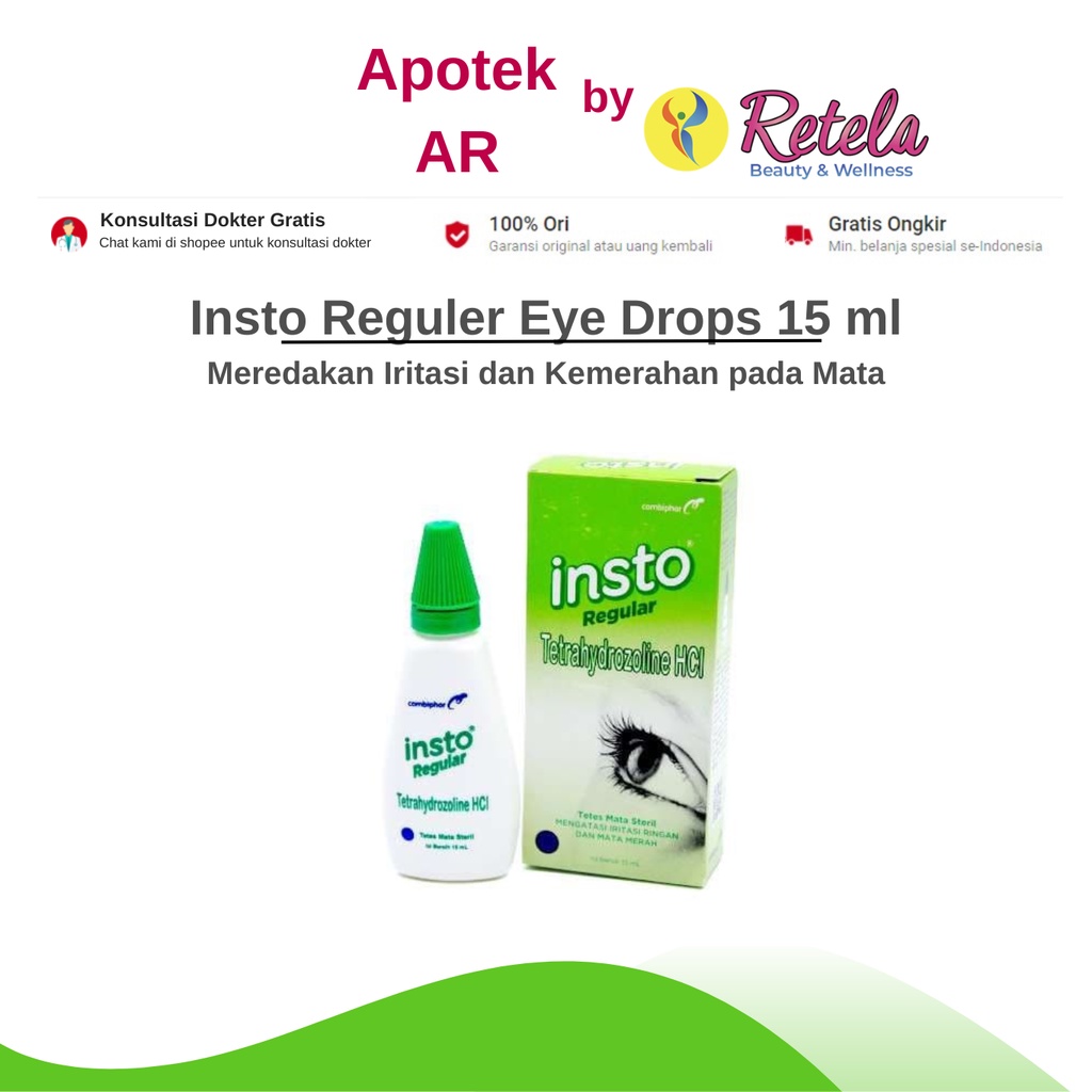 Jual Insto Eye Drops 15 ml | Shopee Indonesia