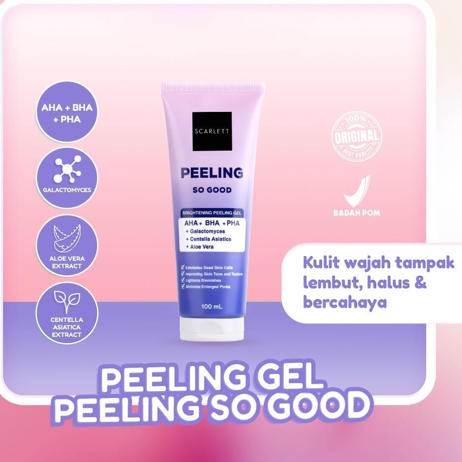 Jual Scarlett Whitening Peeling Gel - Scarlett Peeling So Good / Face ...