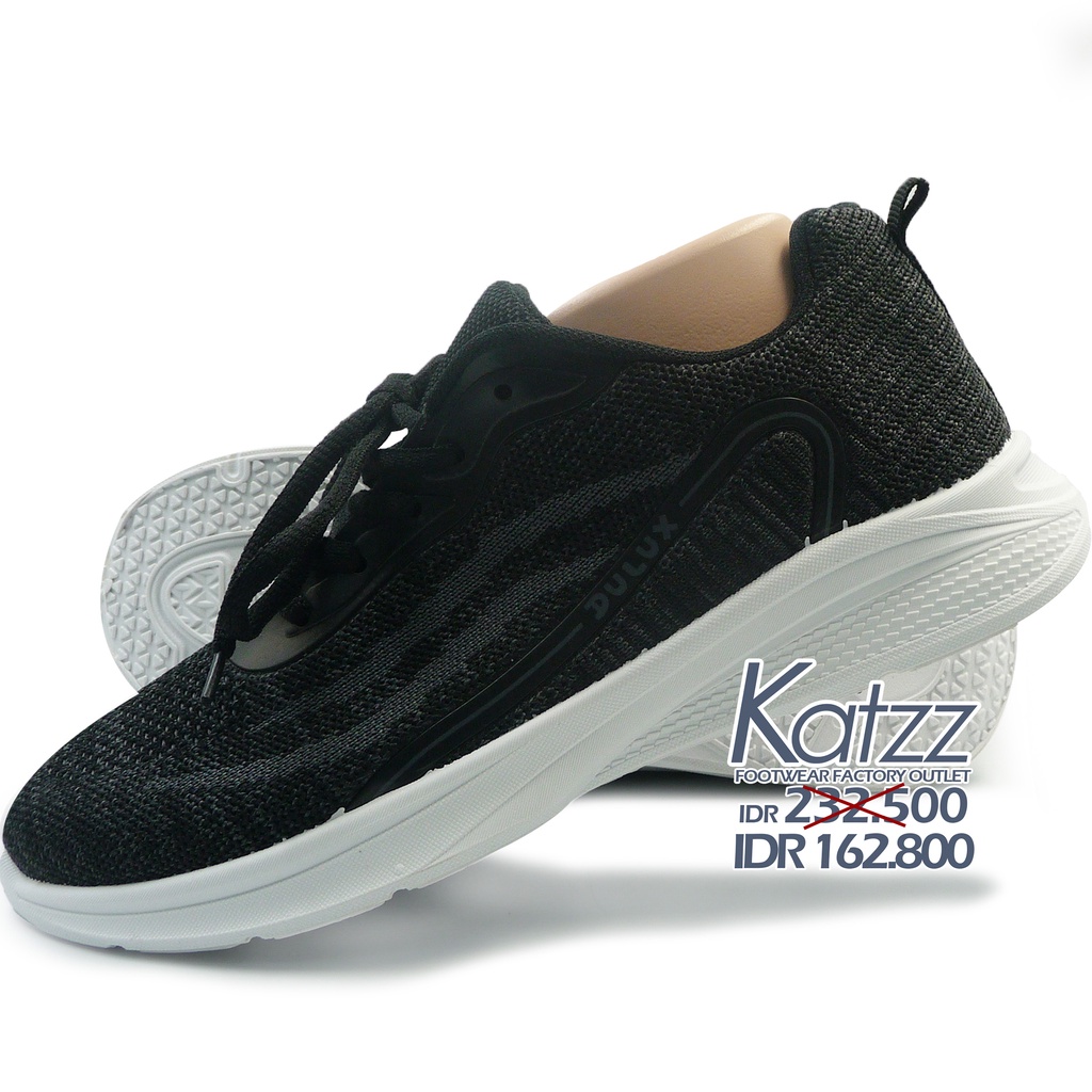 Jual Katzz - Sepatu Sneakers Unisex Warna Hitam Uk 39 - 43 / Sepatu ...