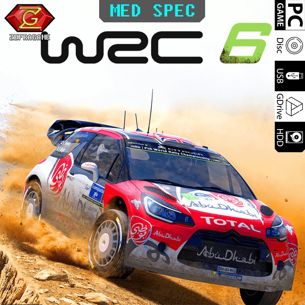 Jual WRC 6 FIA World Rally Championship PC Full Version/GAME PC GAME ...