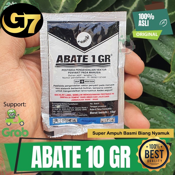 Jual Obat Jentik Nyamuk Abate Untuk Air Bak Mandi Selokan Sumur Obat ...