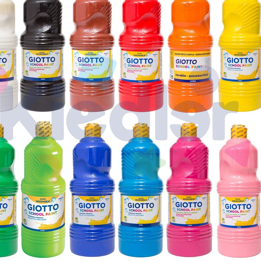 Jual Id5b5Ap Giotto Washable School Paint 1L Cat Lukis Anak Gambar ...
