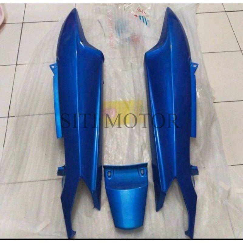 Jual YAMAHA MIO SPORTY MIO NEW SMILE COVER BODY HALUS FULL SET BIRU TUA ...