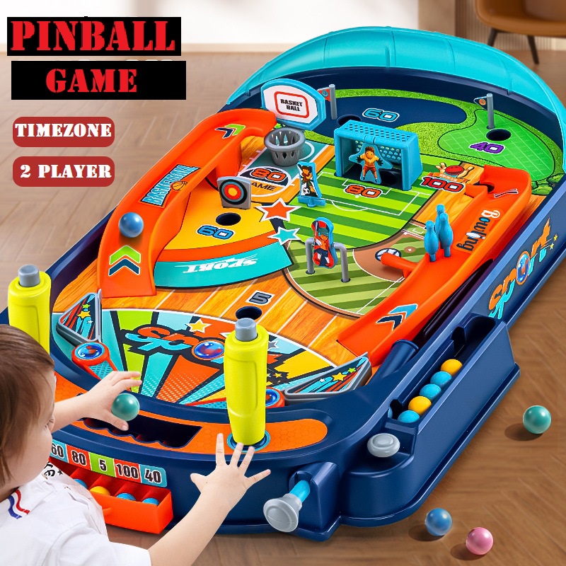 Jual TERLARIS MAINAN BATTLE GAME PINBALL BALL - MANUAL MAIN BOLA ...