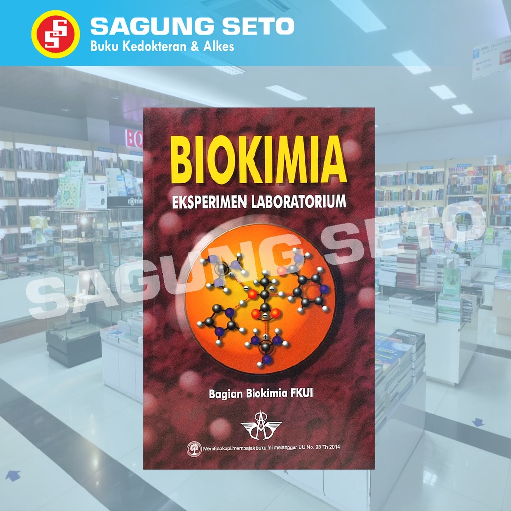 Jual BIOKIMIA EKSPERIMEN LABORATORIUM / BIOKIM UI - Bagian Biokimia FKUI | Shopee Indonesia