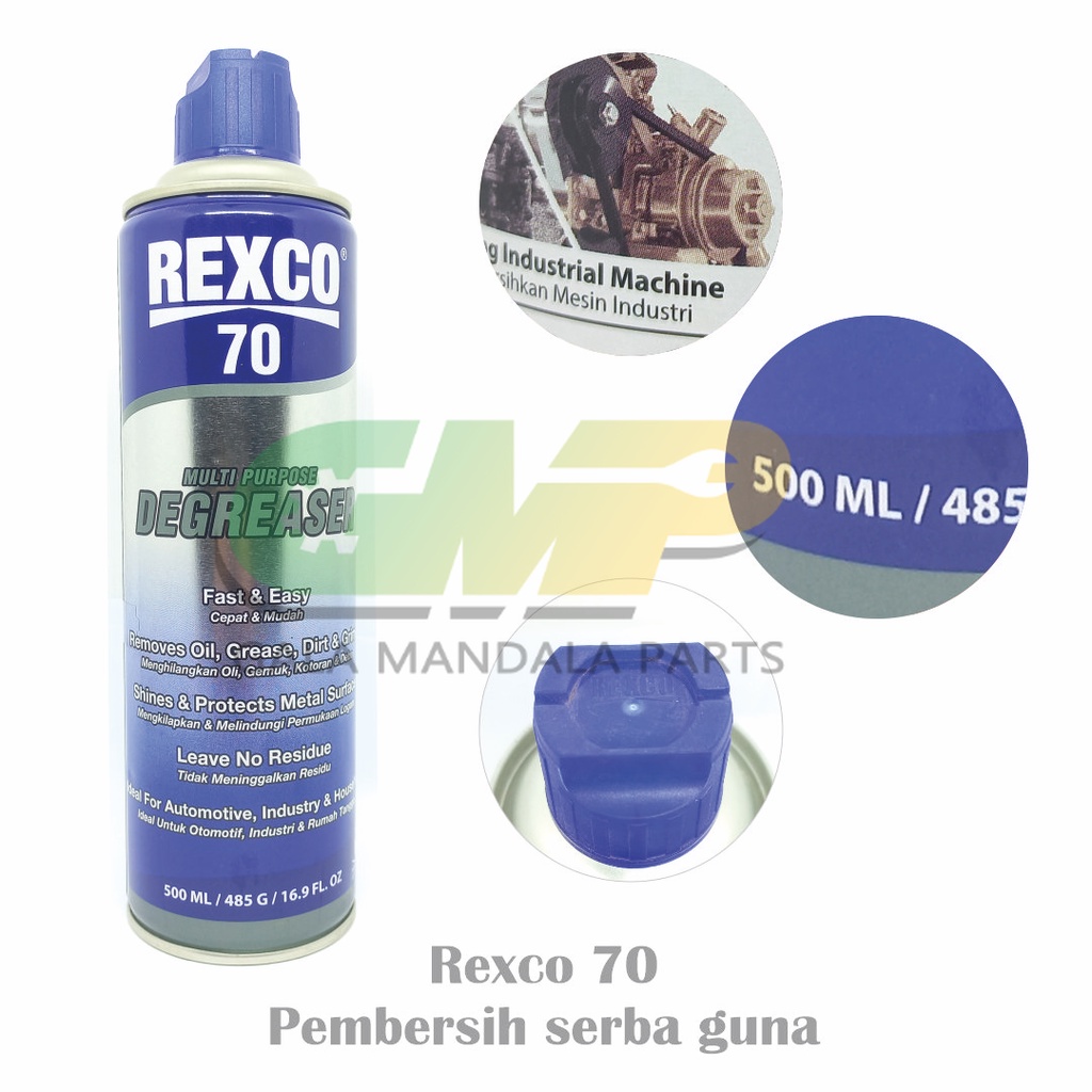 Jual Rexco 70 Degreaser Pembersih Mesin Serba guna Cleaner Universal ...