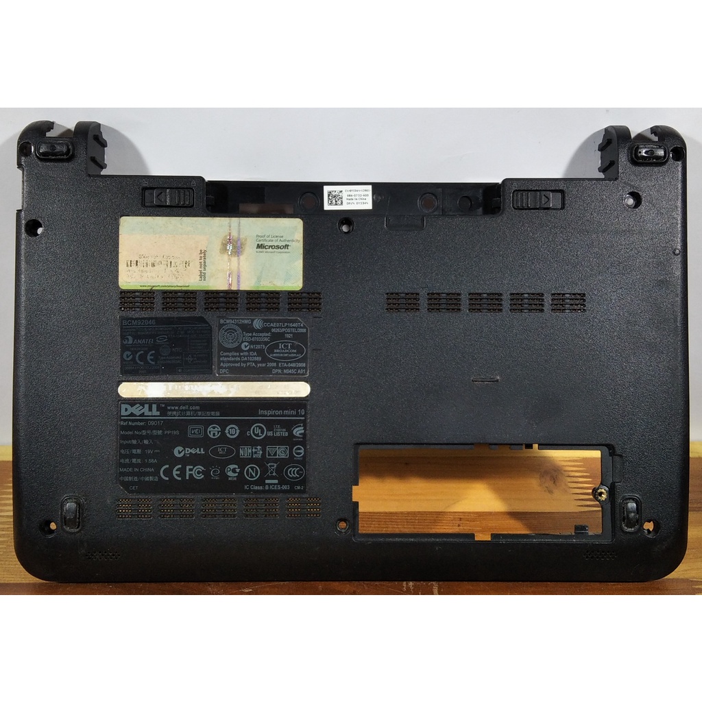 Jual Casing Bawah Bottom Case Laptop Dell Inspiron Mini 10 PP19S ...
