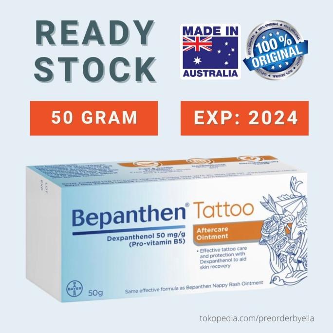 Jual Bepanthen Tattoo Aftercare Ointment 50gr 50 gr - Australia ...
