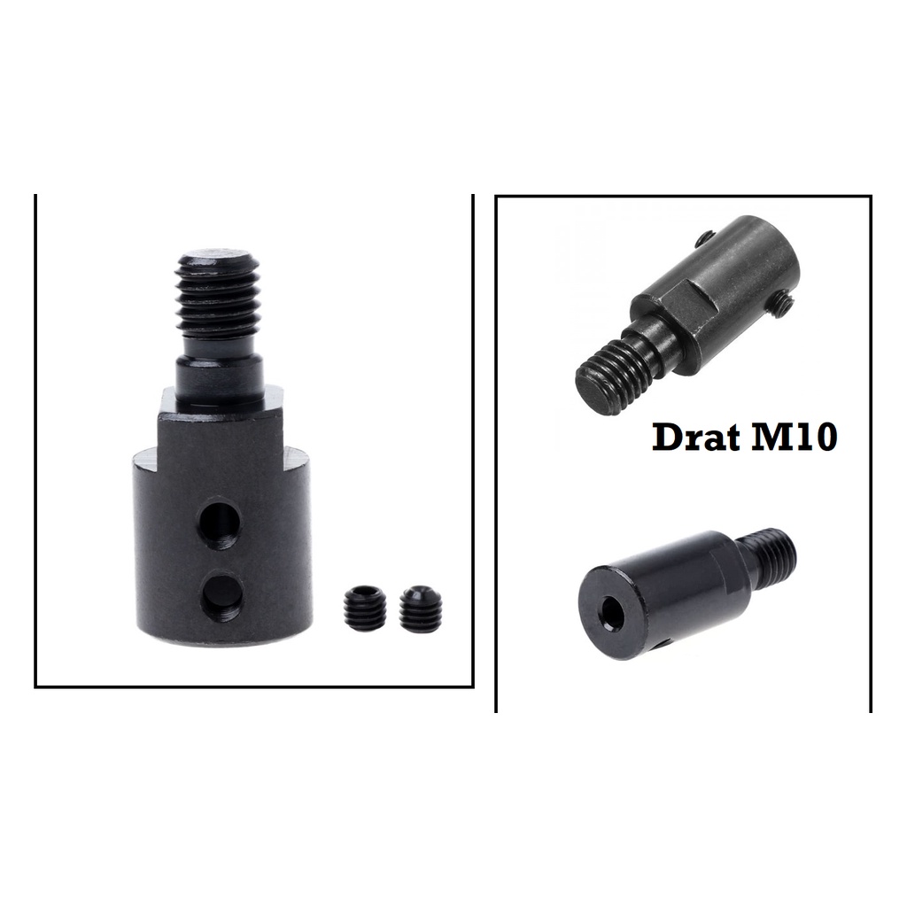 Jual [HAEBOT] Arbor M10 Adapter Gerinda Mandrel Grinder 5 6 6.35 8 10 ...
