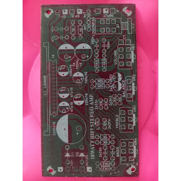 Jual Kit PCB Tan Kiem Hock IC LA4440 - PCB Power Mini | Shopee Indonesia