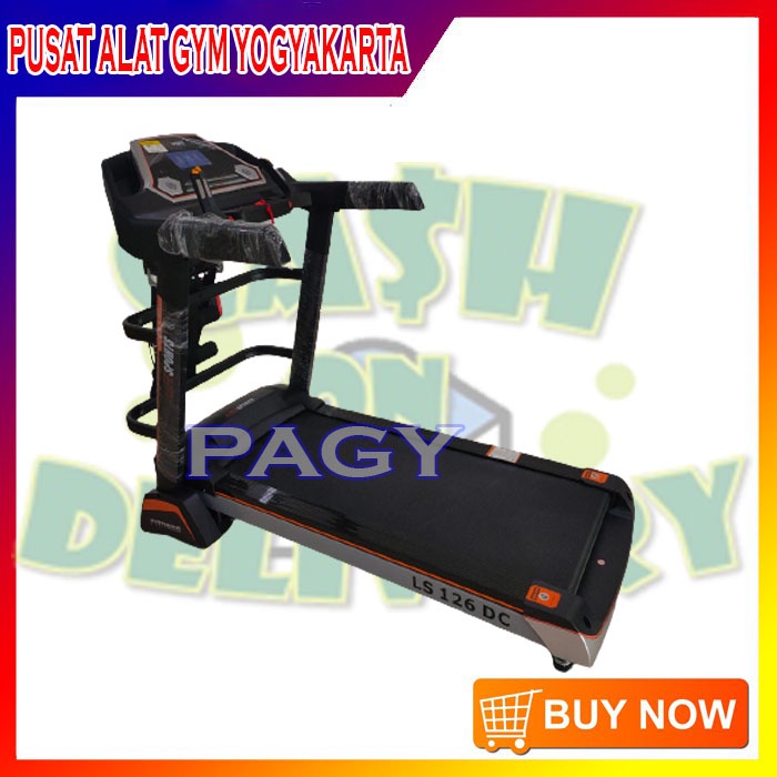 Jual Alat Fitness Treadmill Elektrik LS 126 DC Alat Olahraga Electric ...