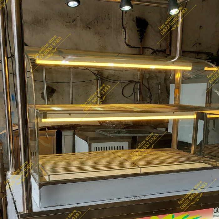 Jual Terlaris Showcase Warmer - Food Warmer - Food Display Pemanas Kaca ...