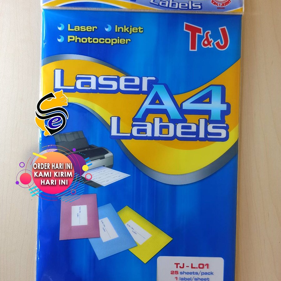 Jual Sticker / Label T&J Tom & Jerry Ukuran A4 | Shopee Indonesia