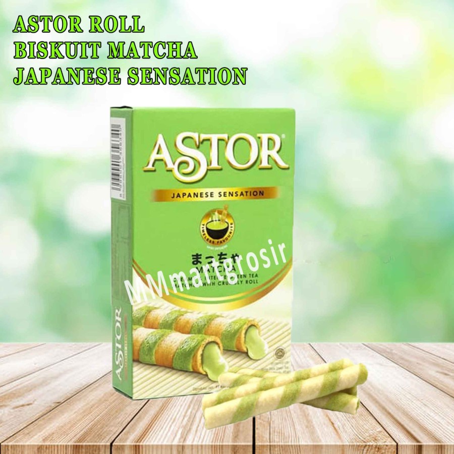 Jual Astor Roll / Biskuit Astor Renyah / Biskuit Astor Rasa Matcha ...
