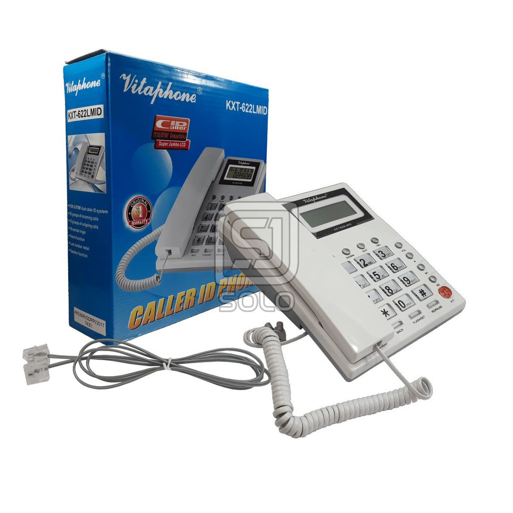 Jual Telp Rumah Telepon Kantor Telephone Hotel Telpon Vitaphone 622 KX ...