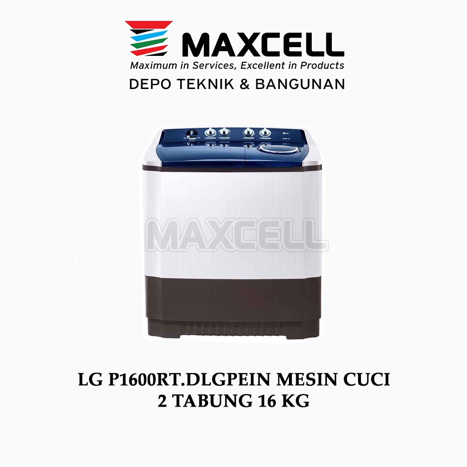 Jual LG P1600RT.DLGPEIN MESIN CUCI 2 TABUNG 16 KG | Shopee Indonesia
