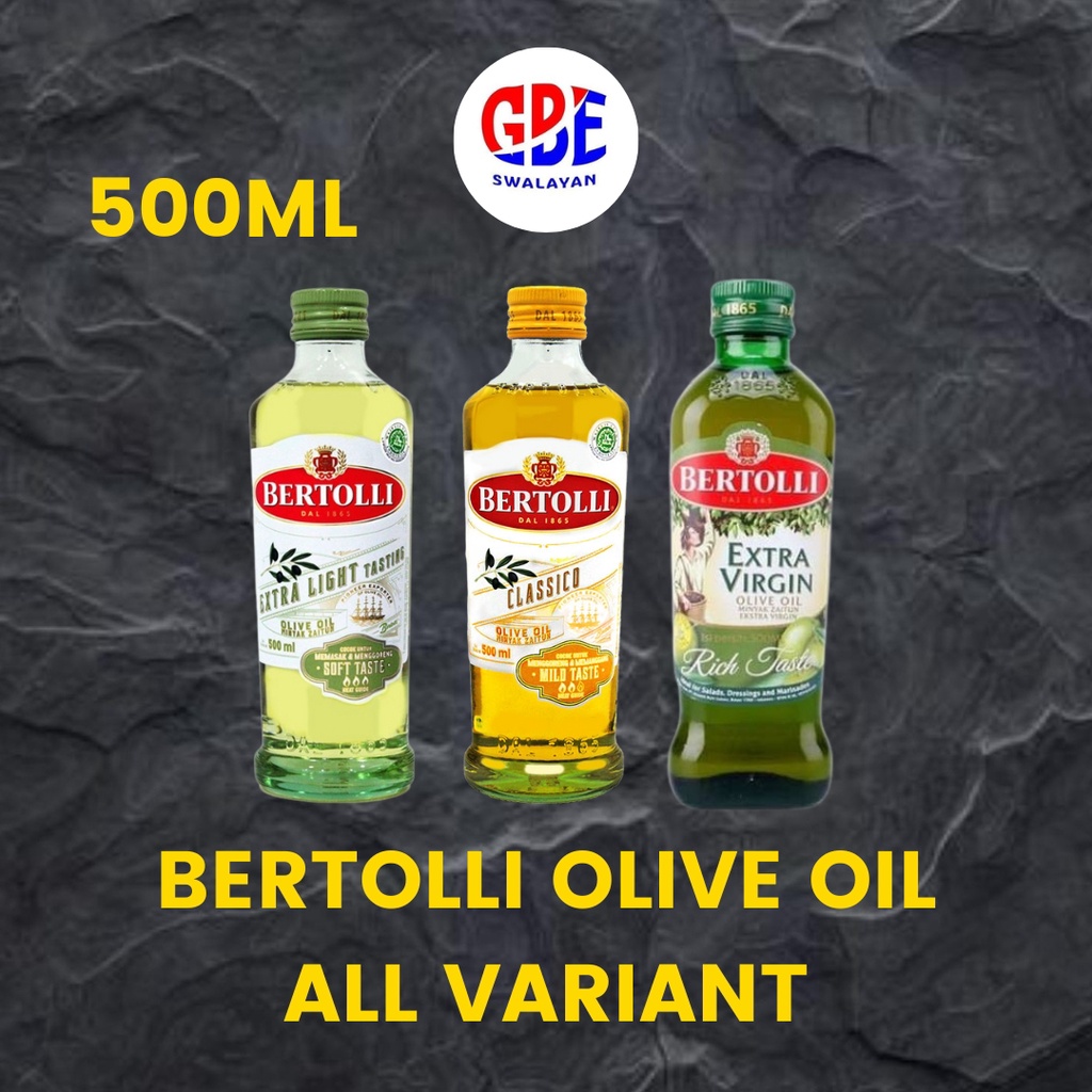 Jual BERTOLLI OLIVE OIL 500ML ALL VARIANT | MINYAK ZAITUN BERTOLLI ...
