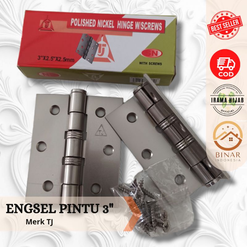 Jual engsel pintu murah 3 inch | Shopee Indonesia