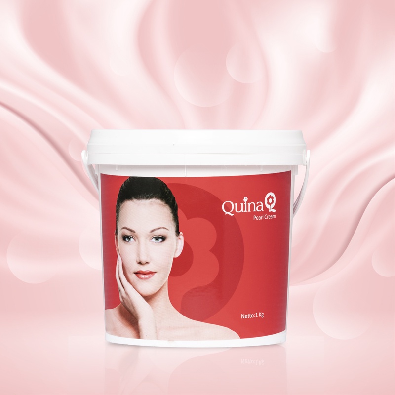 Jual Quina Pearl Cream 1kg/Cream wajah/foundation Kosmetik BPOM ...