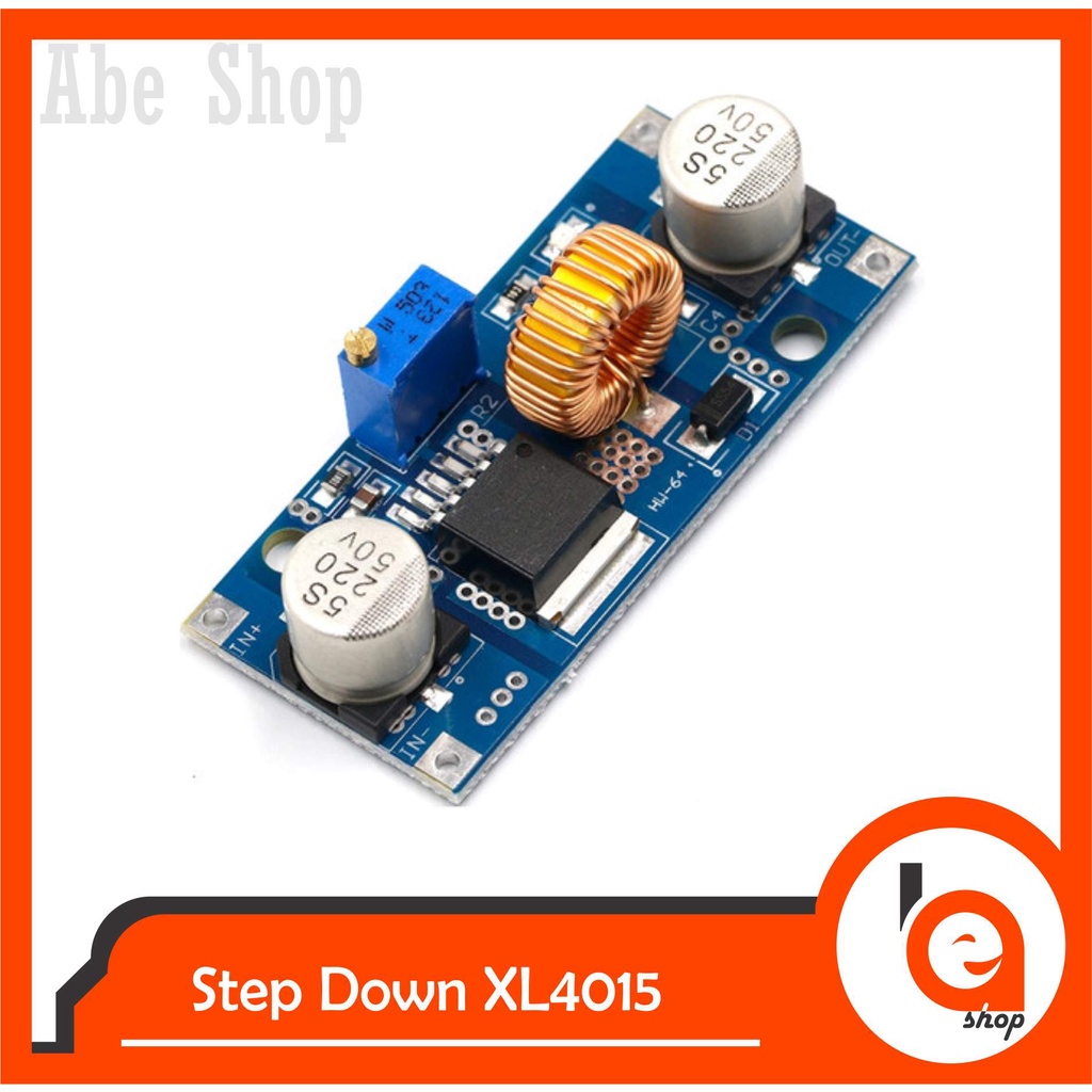 Jual Step down XL4015 DC DC Buck Adjustable Converter 5A 75W | Shopee Indonesia