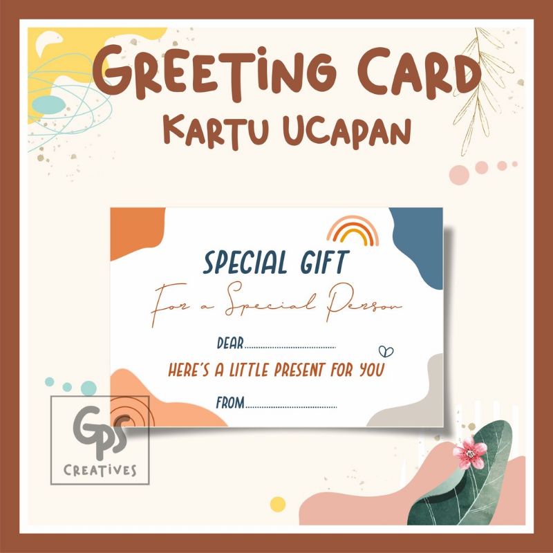 Jual [Bisa Intant] Greeting Card Kartu Ucapan Happy Birthday | Wedding ...
