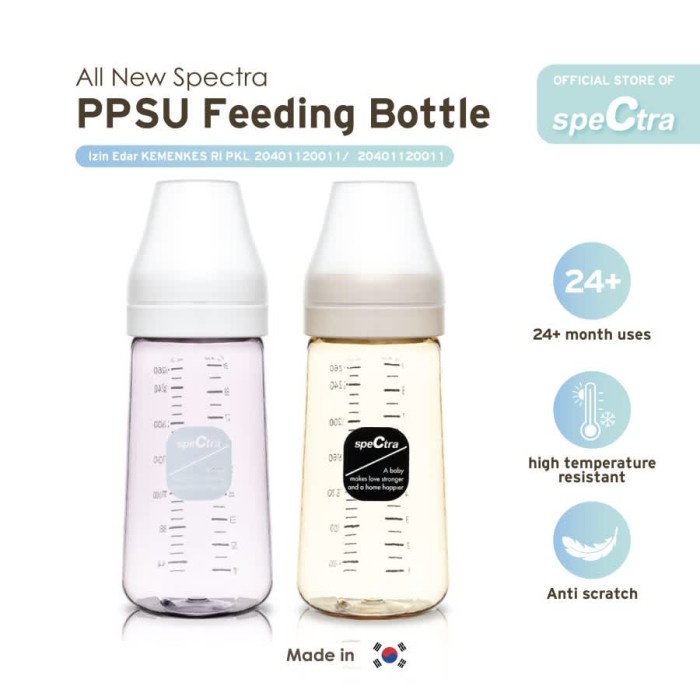 Jual Botol Susu Spectra All New PPSU 260ml | Shopee Indonesia