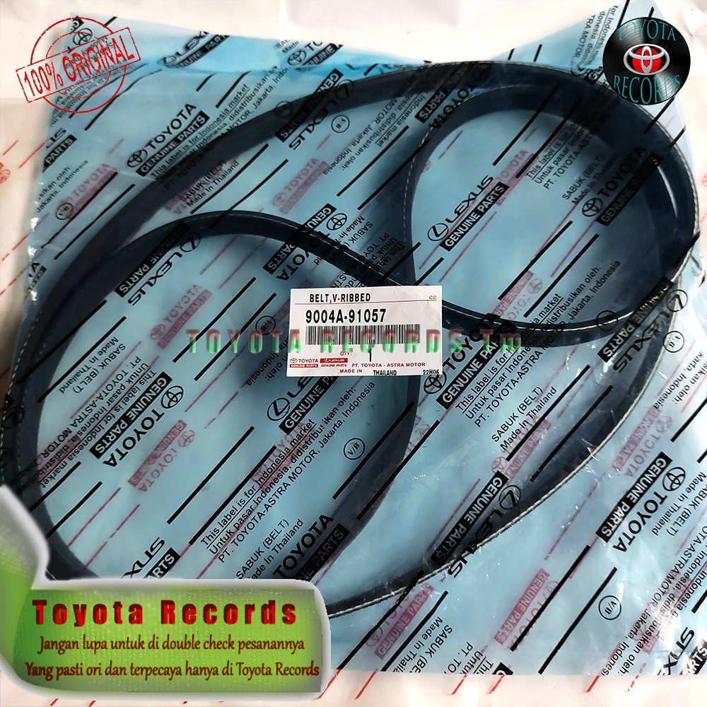 Jual Tali Kipas Fanbelt, Vanbelt All New Avanza & Xenia 2012-2015 ...