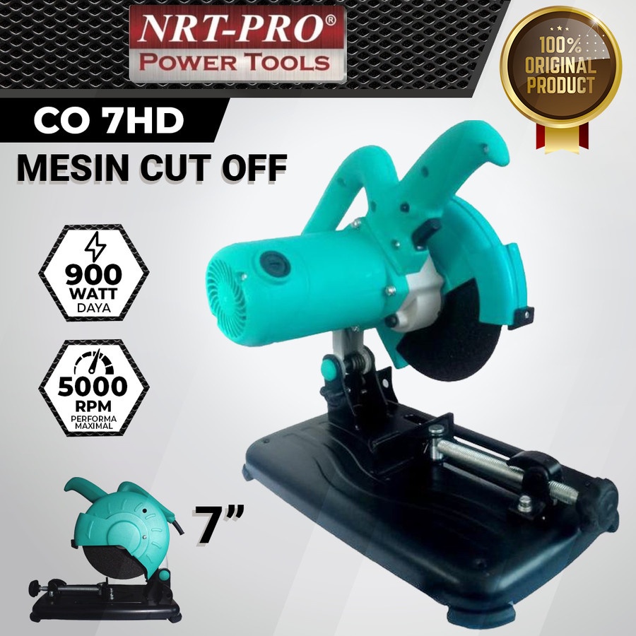 Jual NRT Pro Co 7HD Mesin Cut Off 7" Alat Pemotong Besi Baja Galvalum Aluminium Hollow Metal ...